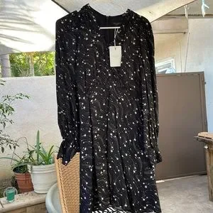 Ted Baker London | Dresses | Ted Baker Gemini Black Mini Dress | Poshmark